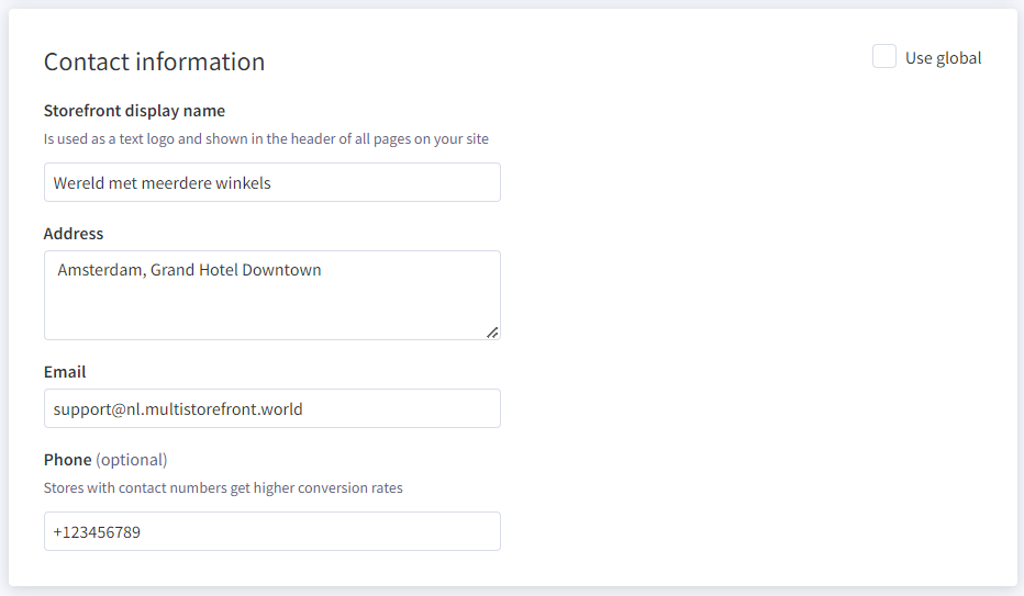 Getting Started with Localization on Multi-Storefronts